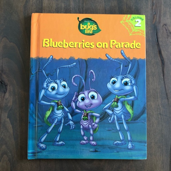 Disney | Other | Bugs Life Blueberries On Parade Book | Poshmark